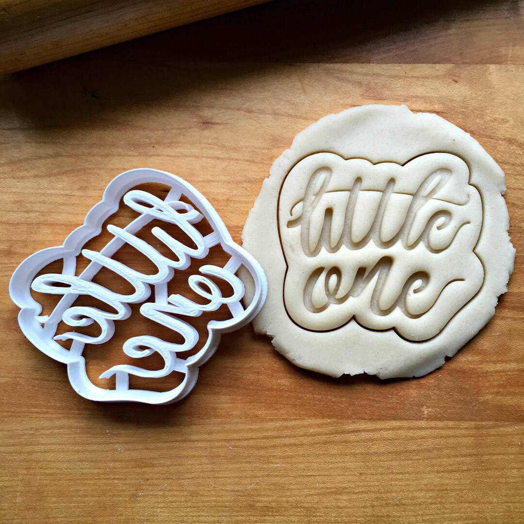 Little One Script Cookie Cutter/multi-size/dishwasher Safe - Etsy