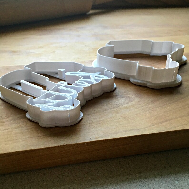 Set of 2 Lettered Number 40 Cookie | Etsy