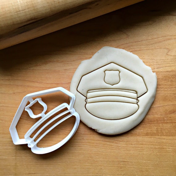 Police Cap Cookie Cutter/multi-size | Etsy
