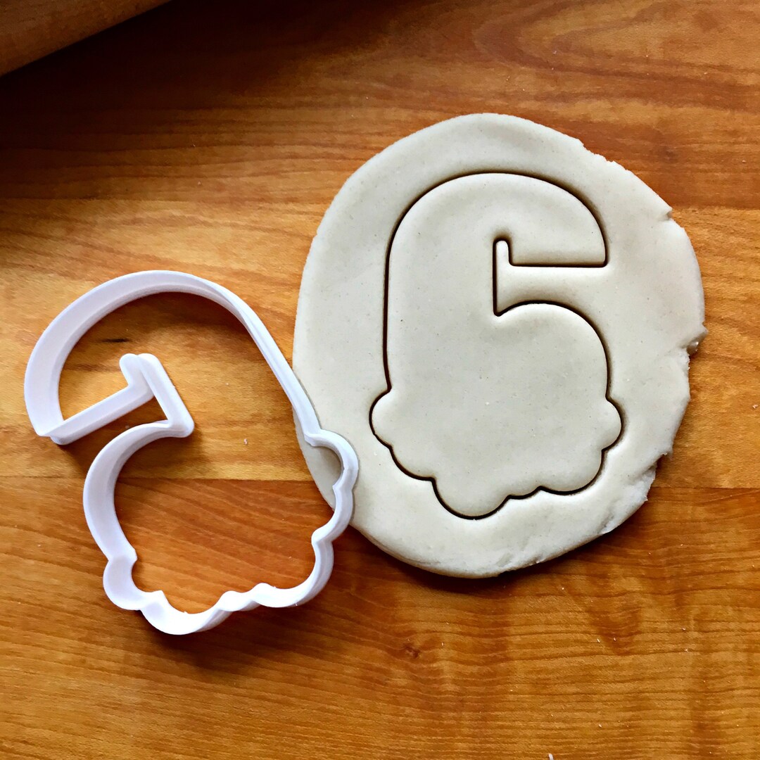Cloud Number 6 Cookie Cutter/multi-size/choose Standard or Dishwasher ...