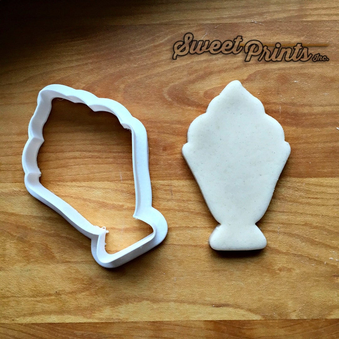 Ice Cream Sundae Cookie Cutter in Multiple Sizes - Etsy