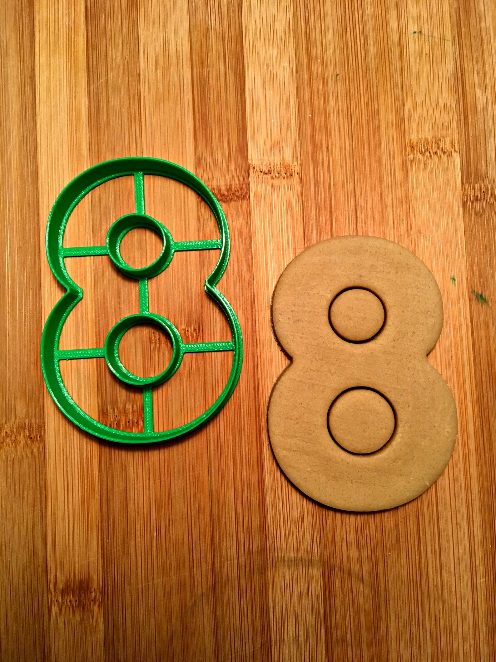 Number 8 Cookie Cutter/multi-size/dishwasher Safe Available - Etsy