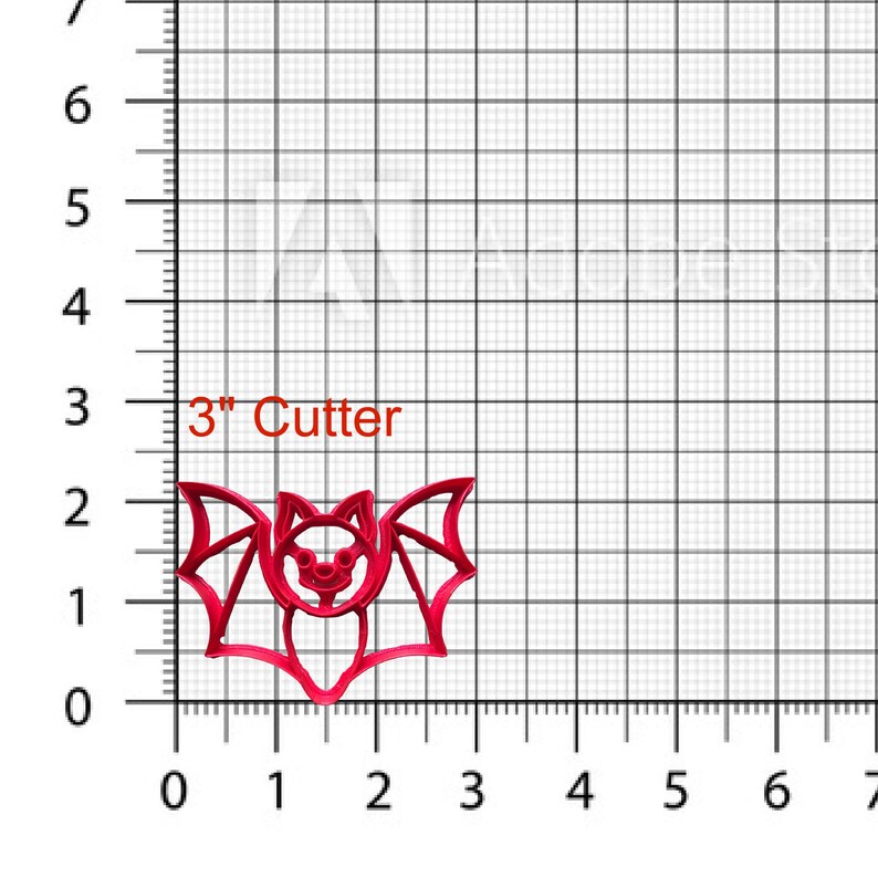 Bat Cookie Cutter/multi-size/dishwasher Safe Available - Etsy