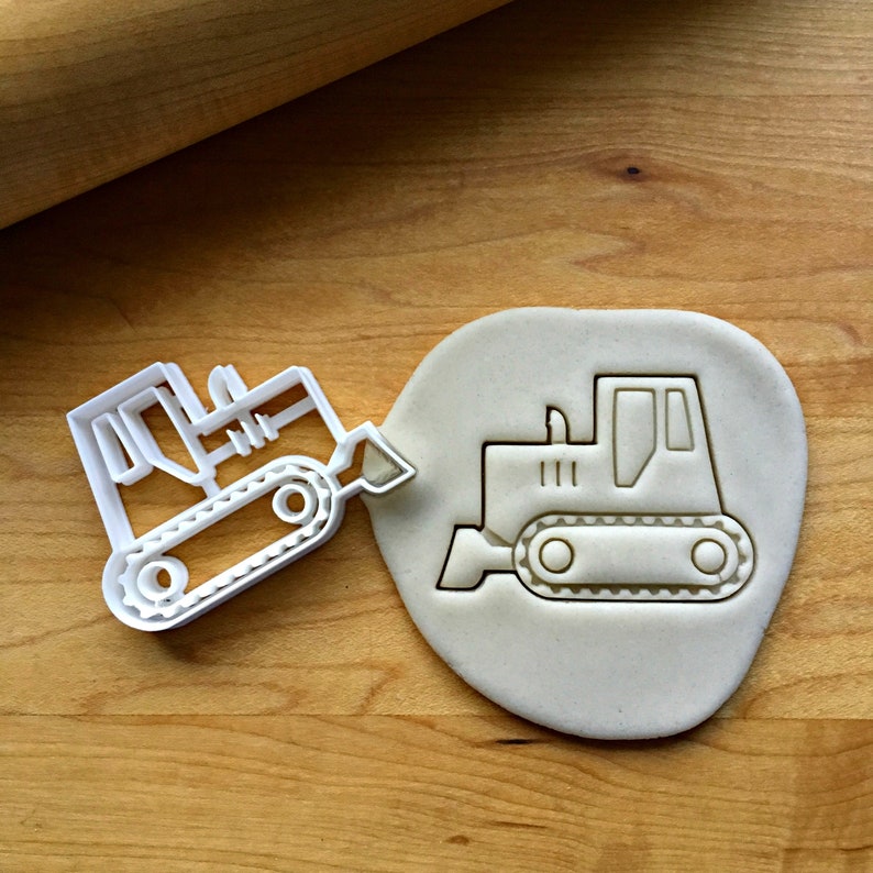 Bulldozer Cookie Cutter/multi-size - Etsy