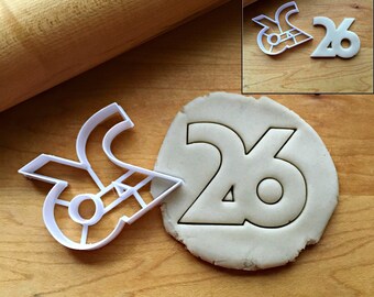 20 Twenty or Twentieth Number Cookie Cutter and Fondant Cutter - Etsy