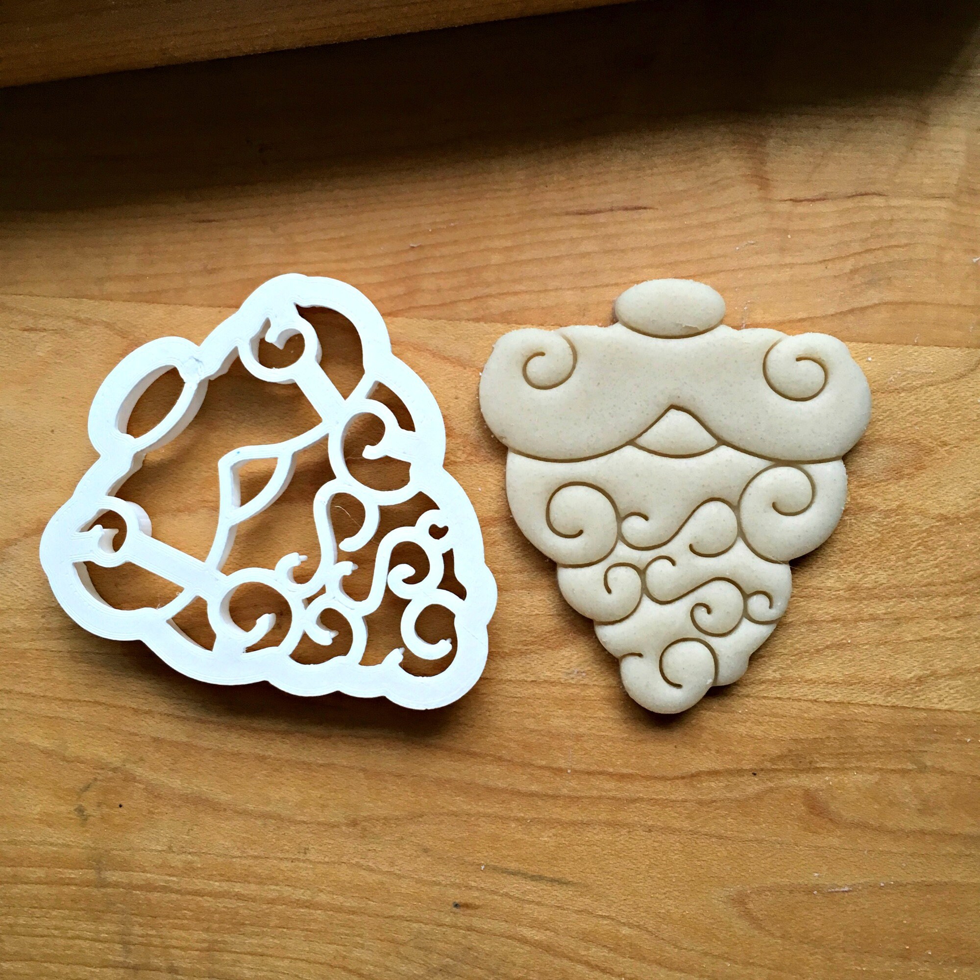 Santa Beard Cookie Cutter/multi-size - Etsy UK