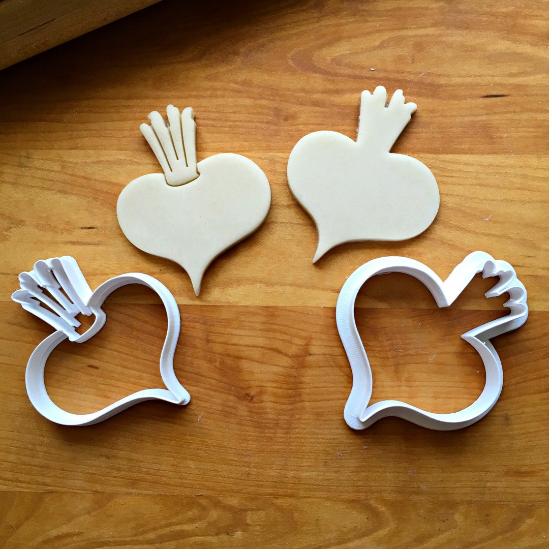 Set of 2 Beet Cookie Cutters/multi-size /made in the USA - Etsy