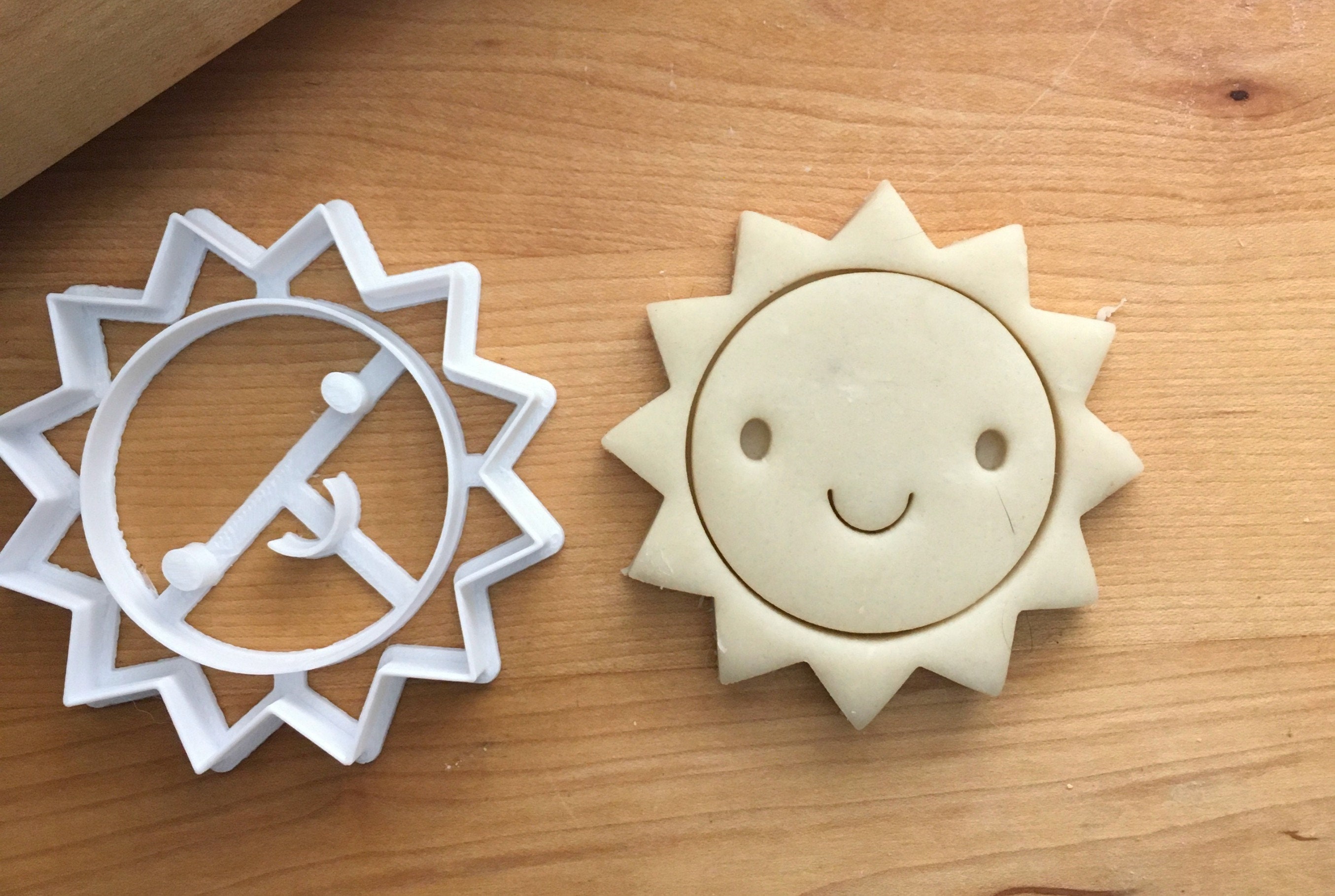 Smiling Sun Cookie Cutter/multi-size/dishwasher Safe Available - Etsy ...