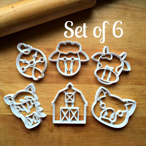 Barn Cookie Cutter/multi-size/farm Animal - Etsy