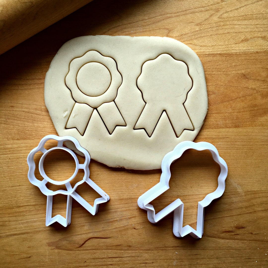 Set of Two Blue Ribbon Cookie Cutters/ Multi-size /made in the USA - Etsy