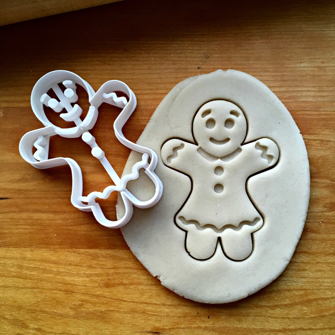 Gingerbread Girl Cookie Cuttermulti-size/christmas Cookie Cutter / - Etsy