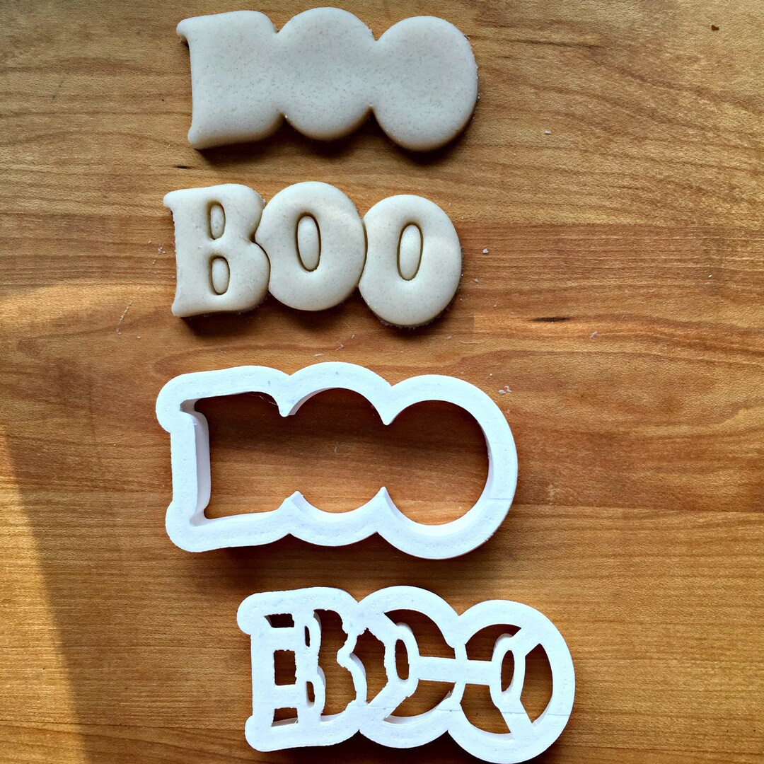 Set of 2 Boo Cookie Cutters/multi-size - Etsy