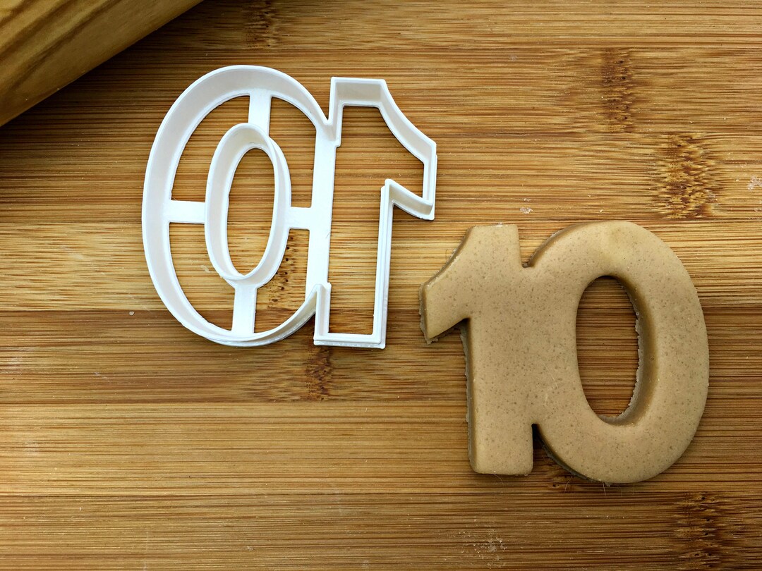 Number 10 Cookie Cuttermulti-size - Etsy