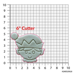 Set of 2 Elf Cookie Cutters/multi-size - Etsy