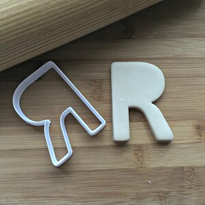 Letter R Cookie Cutter/multi-size/dishwasher Safe Available | Etsy