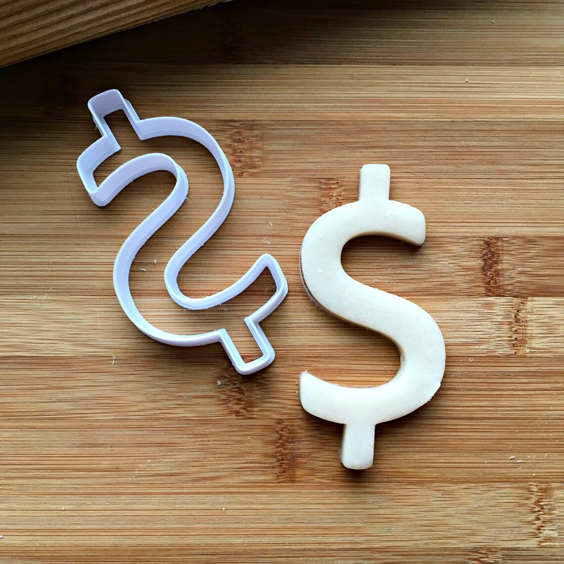 Dollar Sign Cookie Cutter/multi-size/dishwasher Safe Available - Etsy