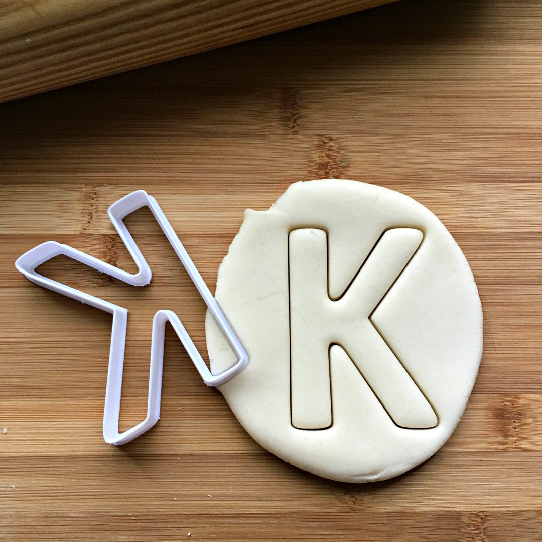 Letter K Cookie Cutter/multi-size/dishwasher Safe Available - Etsy