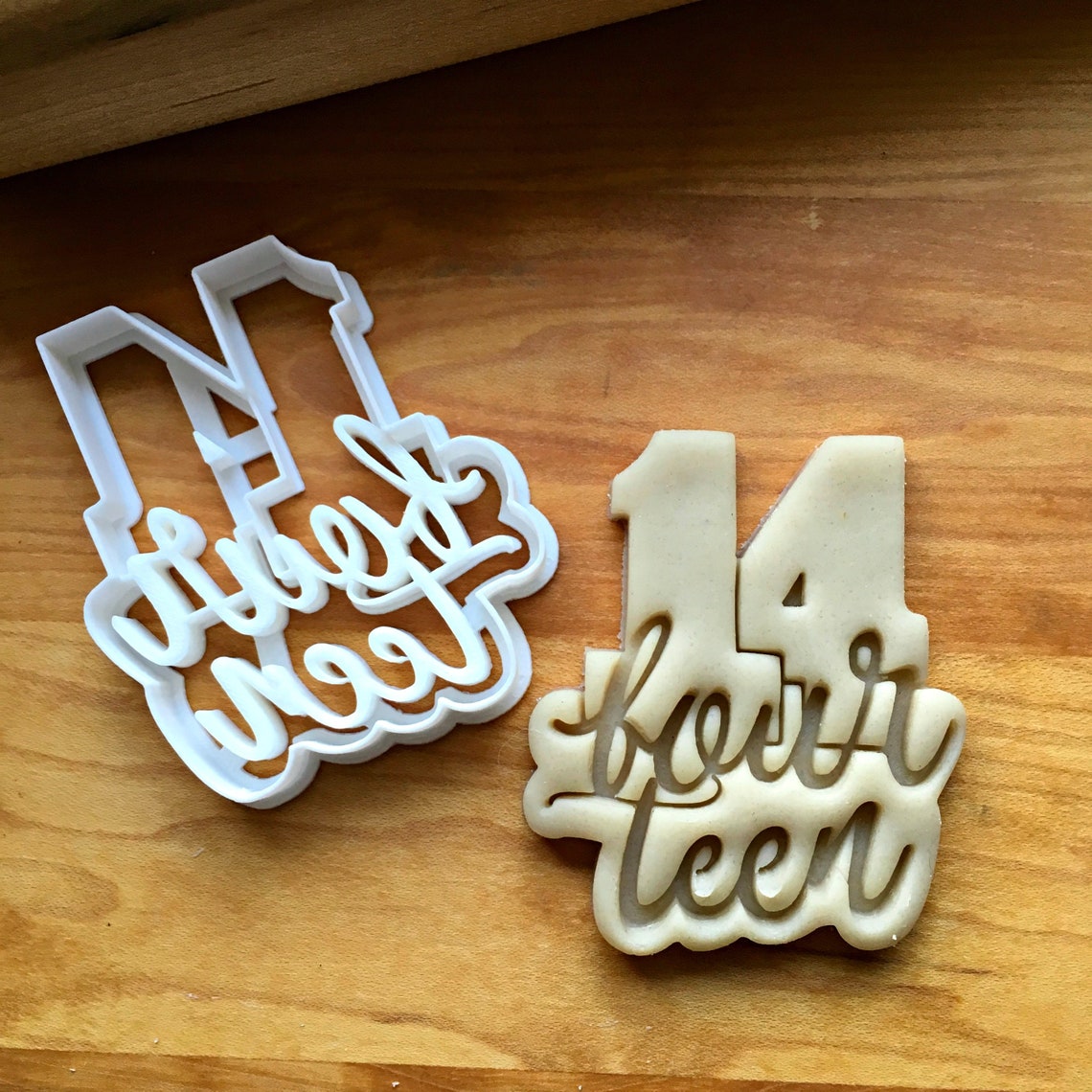 Set of 6 Lettered Number Cookie Cutters - Etsy