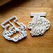 Lettered Number 75 Cookie Cutter/multi-size/dishwasher Safe Available ...