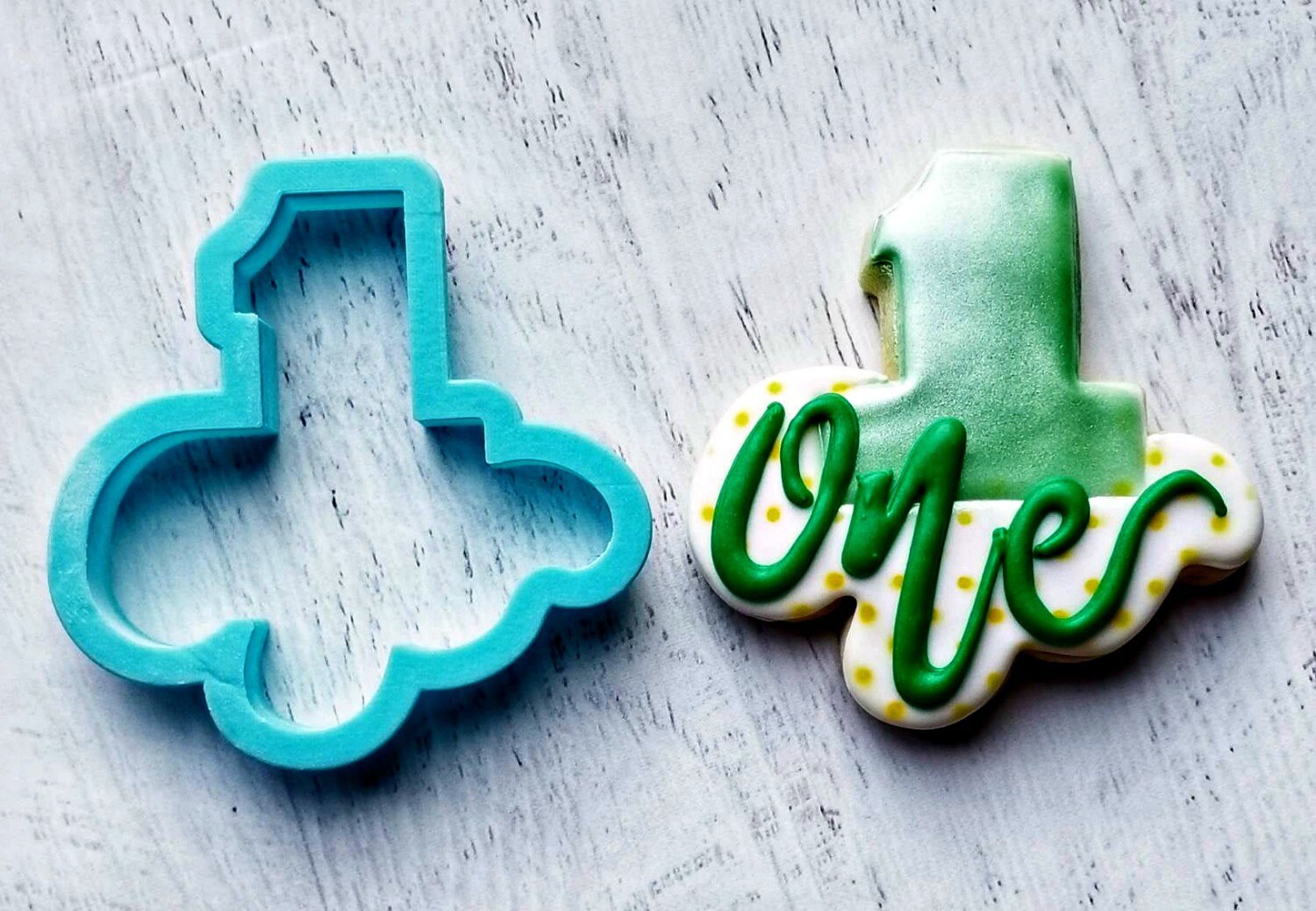 Lettered Number 1 Cookie Cutter/multi-size/dishwasher Safe | Etsy