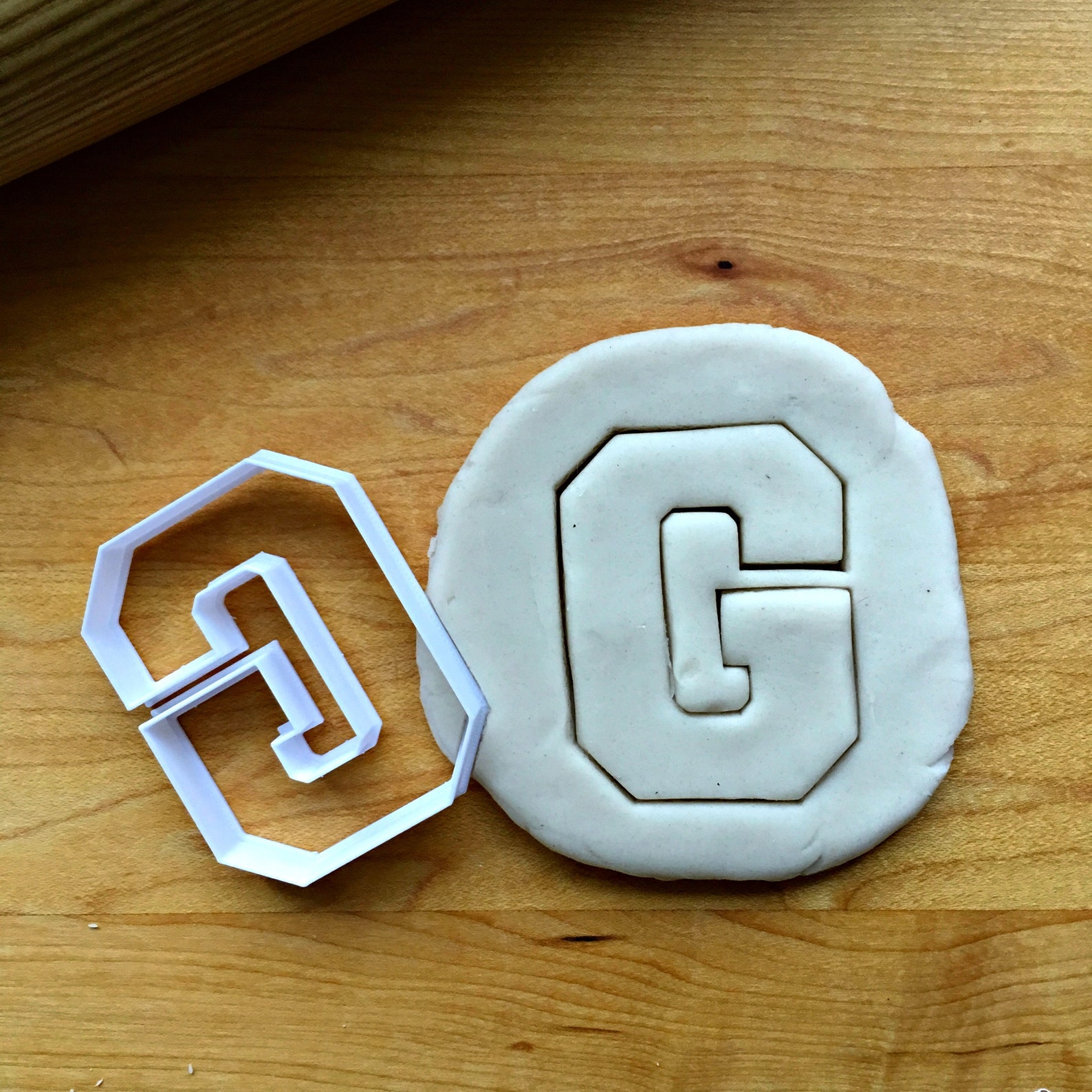 Varsity Letter G Cookie Cutter/multi-size/dishwasher Safe | Etsy