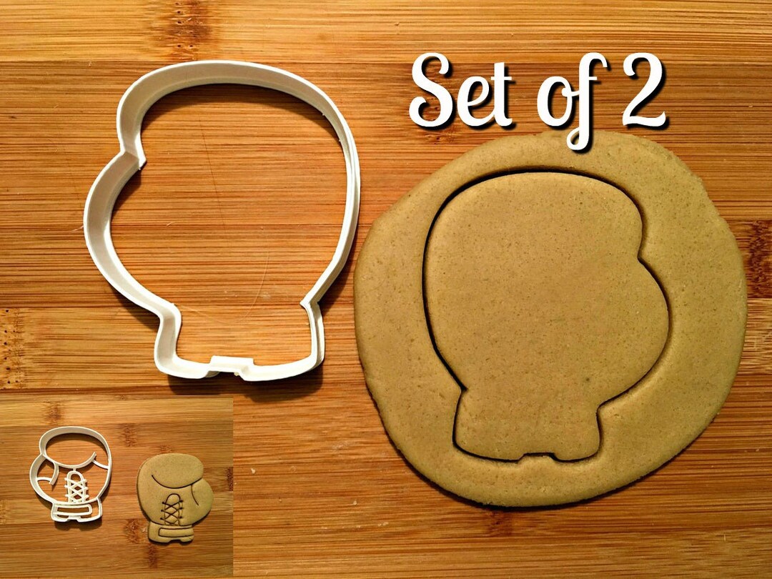 Set of 2 Boxing Gloves Cookie Cutter in Multiple Sizes - Etsy