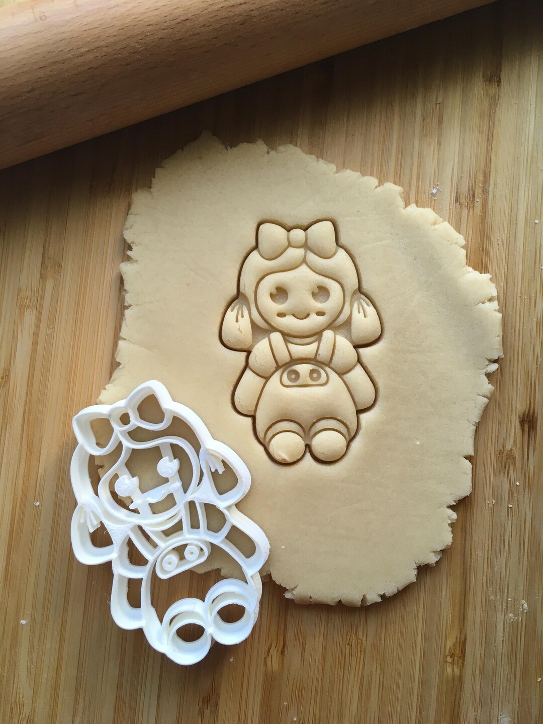 Baby Doll Cookie Cutter/multi-size/choose Standard or Dishwasher Safe ...