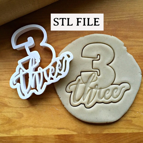 Number 3 Cutter - Etsy