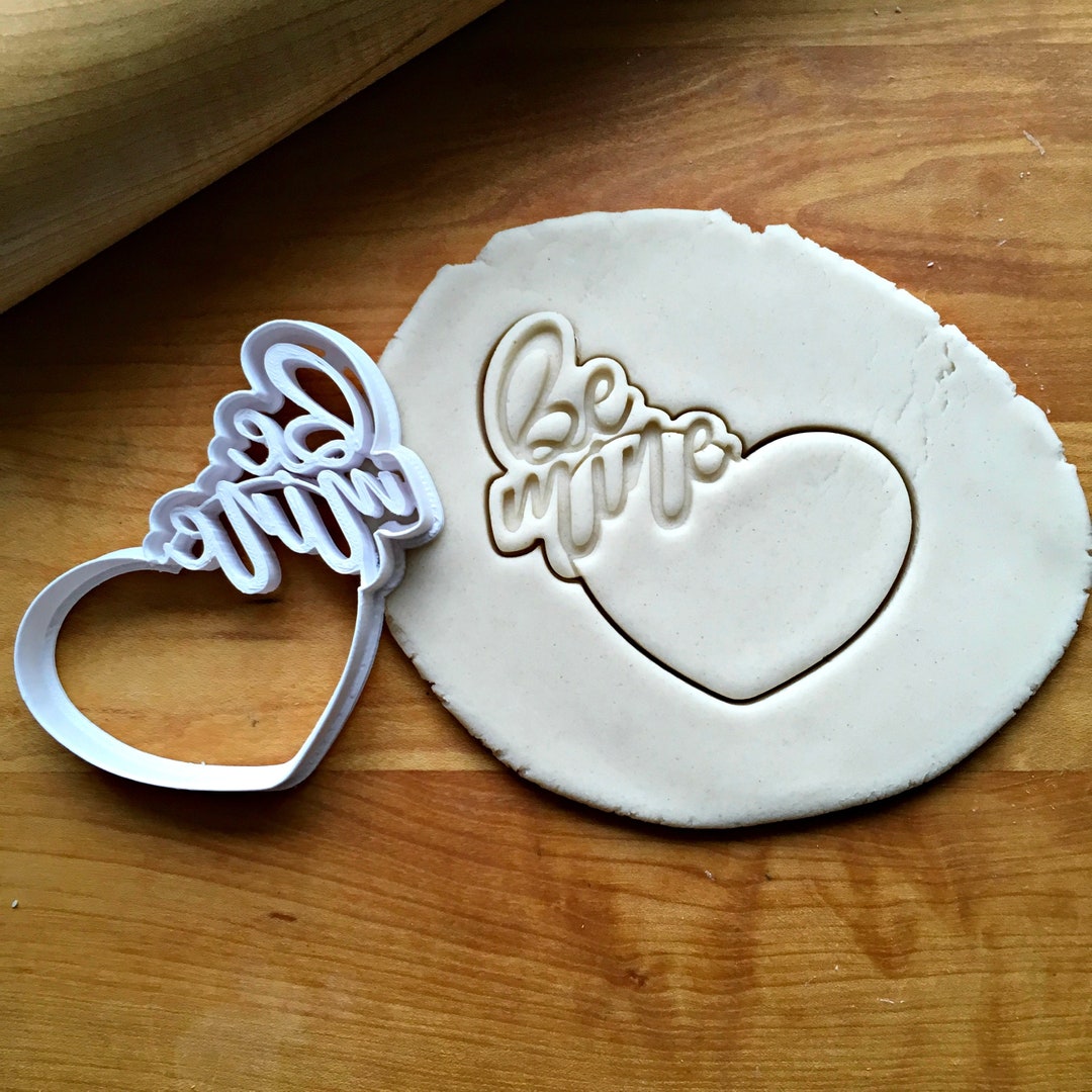 Be Mine Heart Frame Cookie Cutter/multi-size /made in the USA - Etsy
