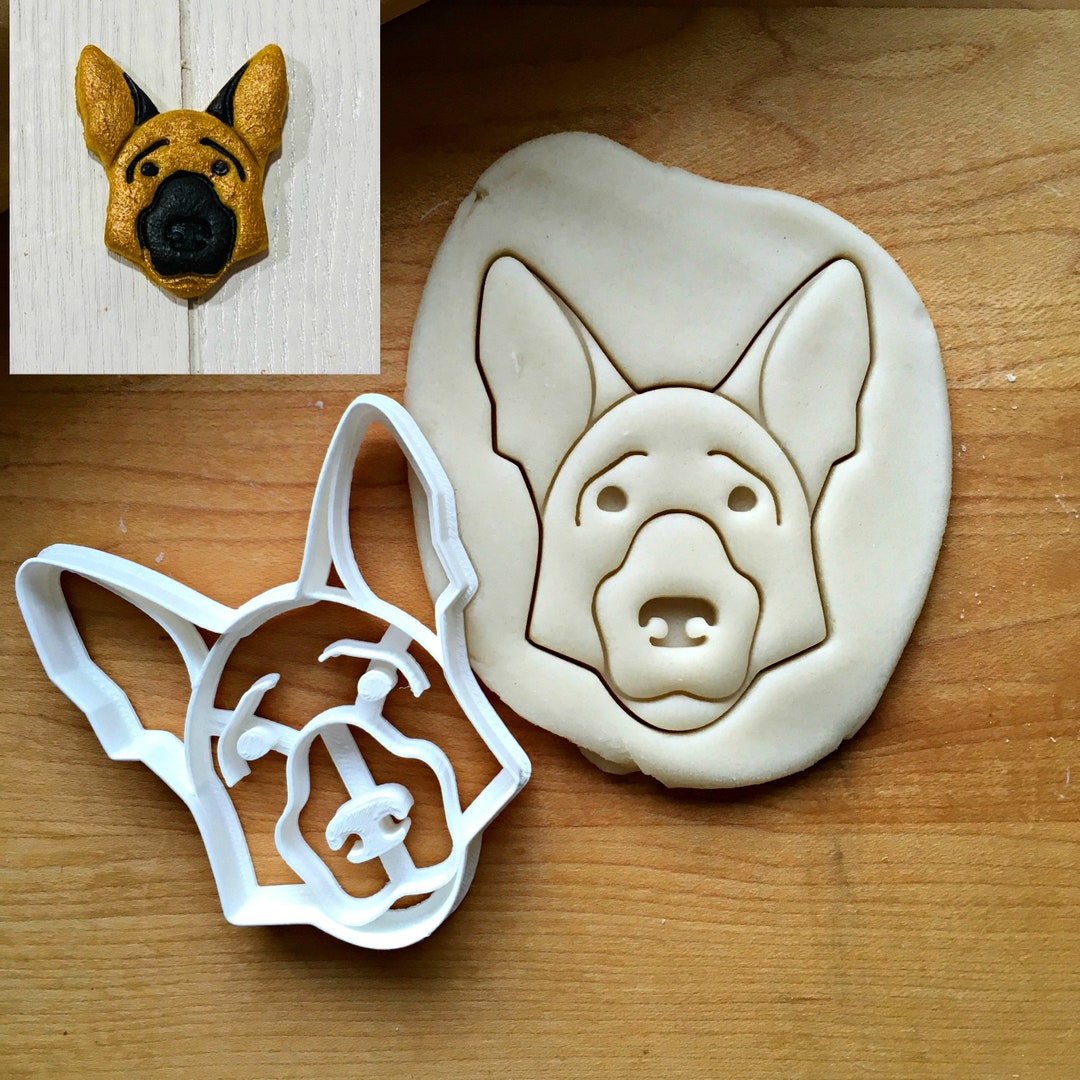 German Shepherd Dog Cookie Cutter in Multiple Sizes - Etsy