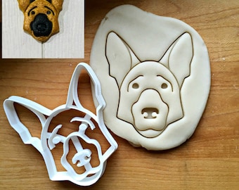 German Shepherd Cookie Cutter From Mini to Large Dog Breed - Etsy