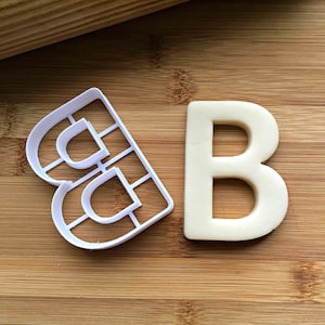 Letter B Cookie Cuttermulti-size/cuts Through the Centers / - Etsy