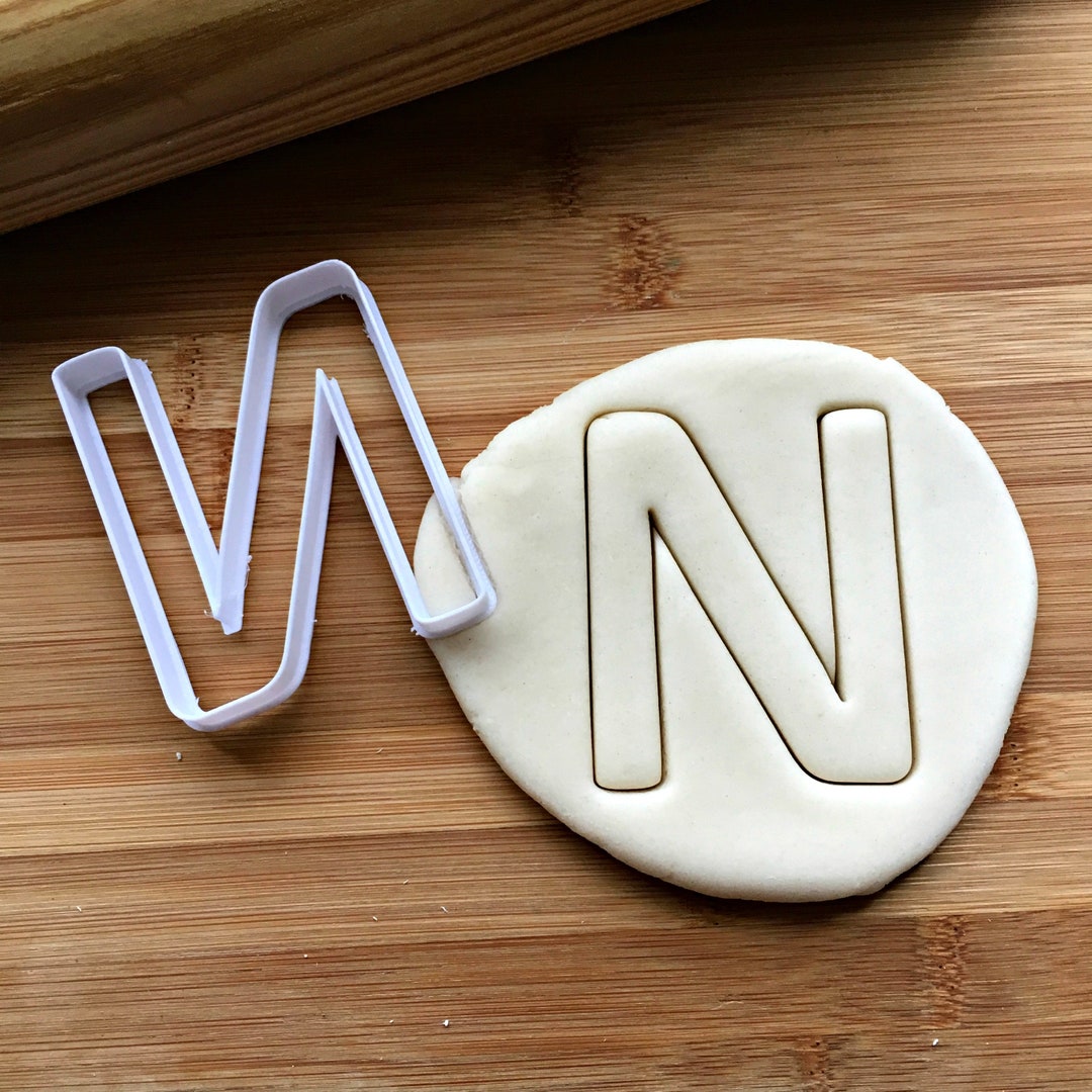 Letter N Cookie Cutter in Multiple Sizes - Etsy