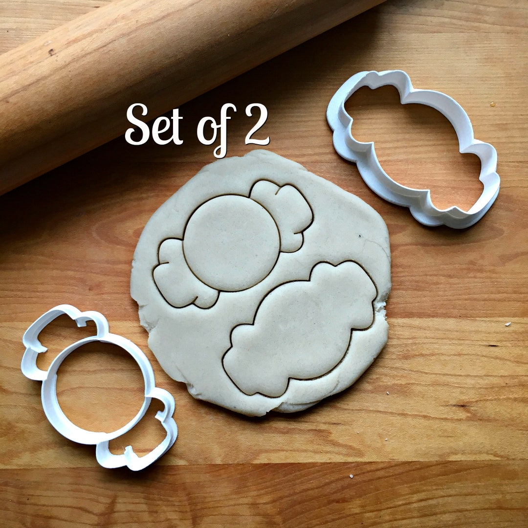 Set of 2 Hard Candy Cookie Cutters/multi-size - Etsy
