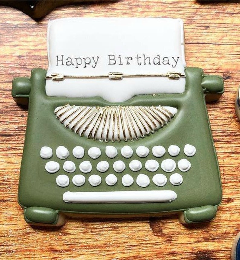 Typewriter Cookie Cutter in Multiple Sizes - Etsy