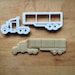 Set of 2 Semi Truck and Trailer Cookie Cutters/multi-size | Etsy