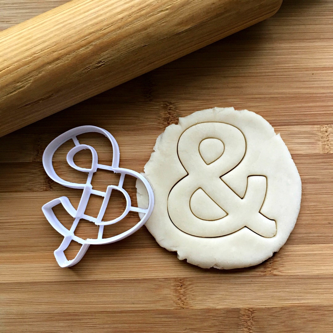 Ampersand Symbol Cookie Cutter in Multiple Sizes - Etsy