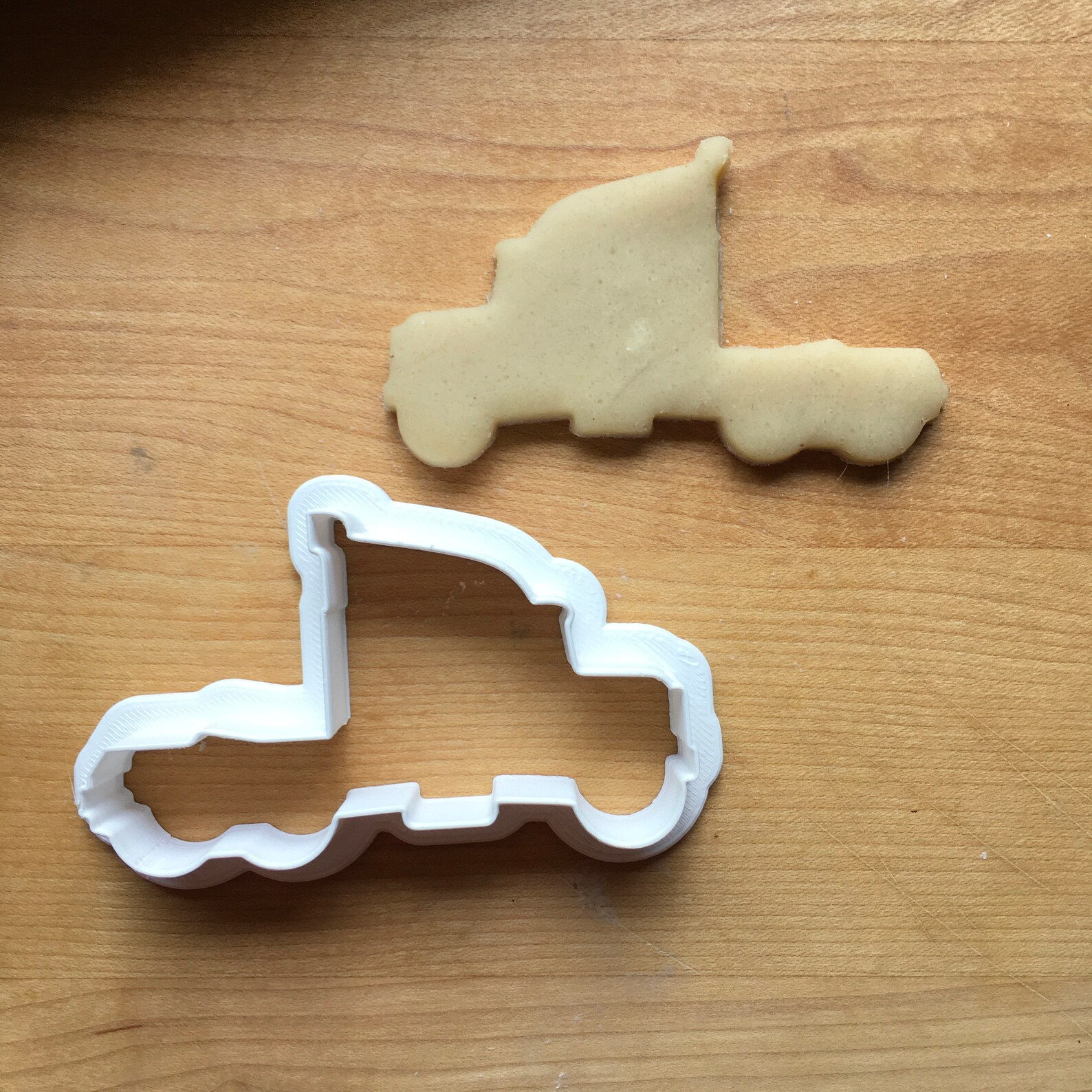 Set of 2 Semi Truck and Trailer Cookie Cutters in Multiple Sizes - Etsy