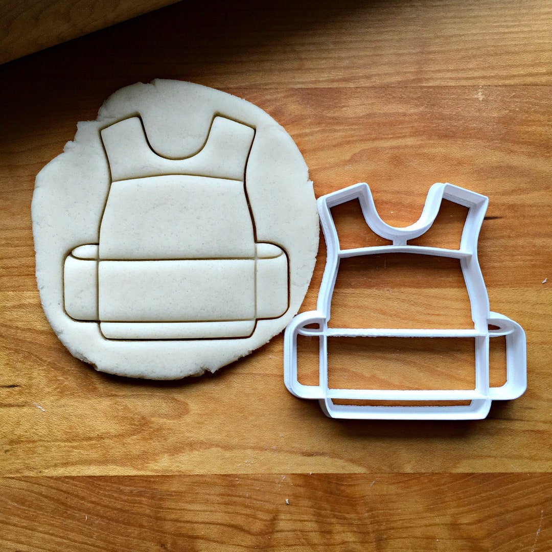 Body Armor Cookie Cutter in Multiple Sizes - Etsy