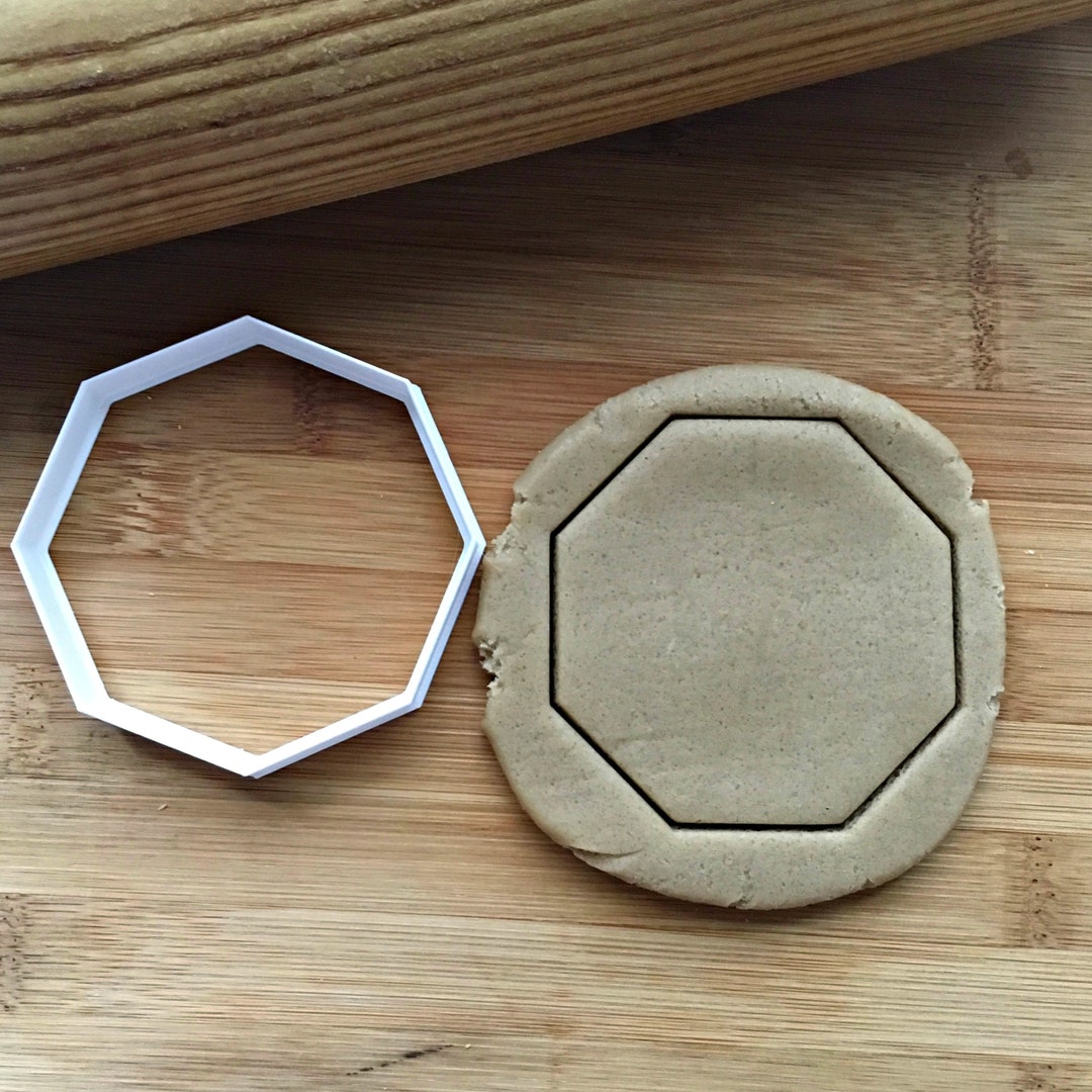 Octagon Cookie Cutter/multi-size/dishwasher Safe Available - Etsy