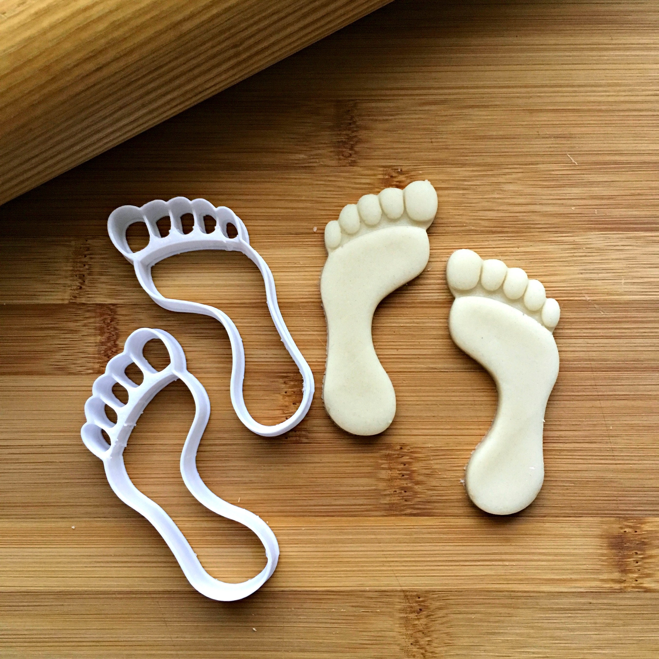 Footprint Cookie Cutter Multi-size/sold Separately or as a Set - Etsy