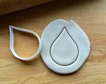 Water Drop Cookie Cutter From Mini to Large Water Drop Polymer Clay ...
