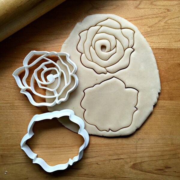 Rose Cookie Cutter - Etsy