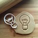 Light Bulb Cookie Cutter/multi-size/dishwasher Safe Available - Etsy