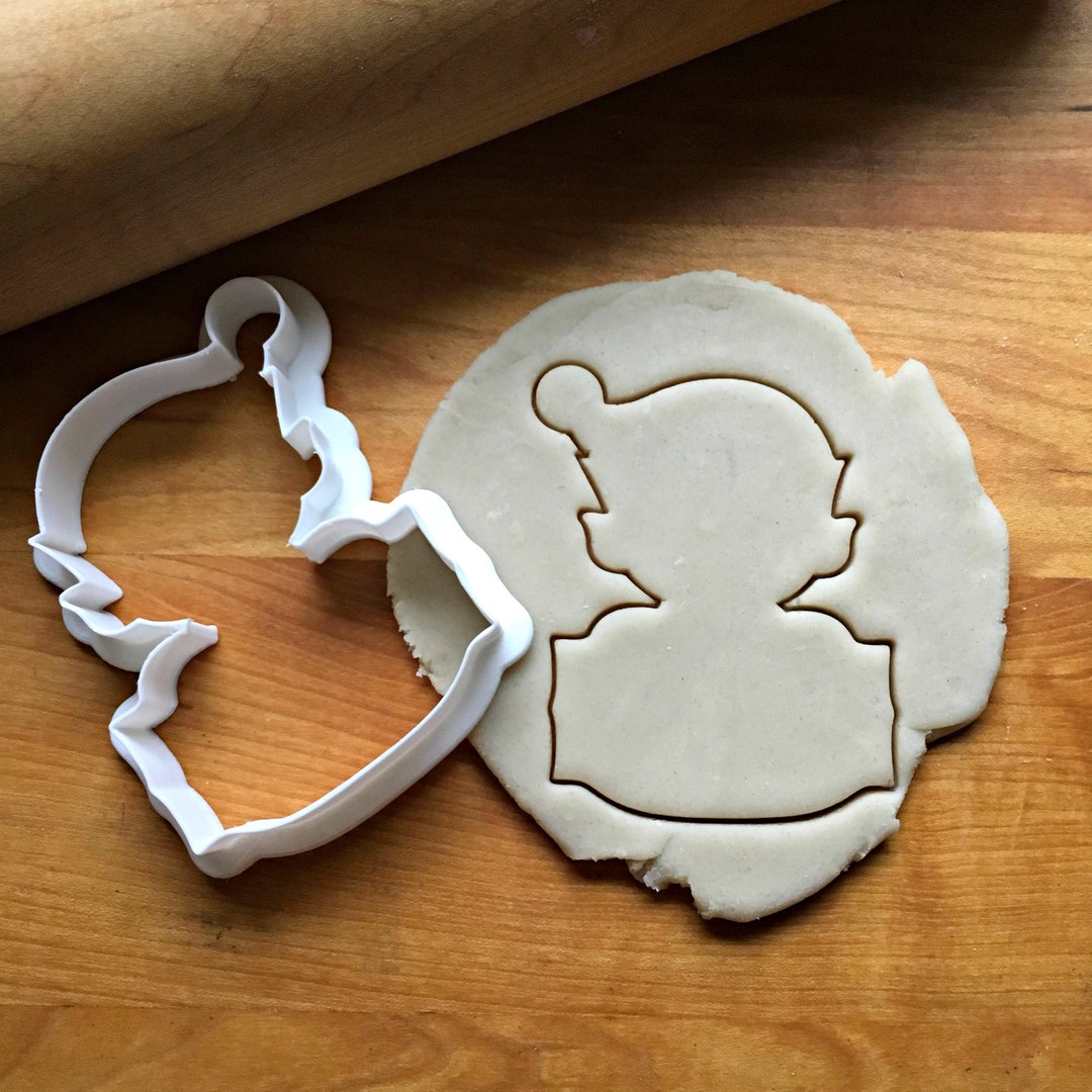 Elf With Sign or Plaque Cookie Cutter in Multiple Sizes - Etsy