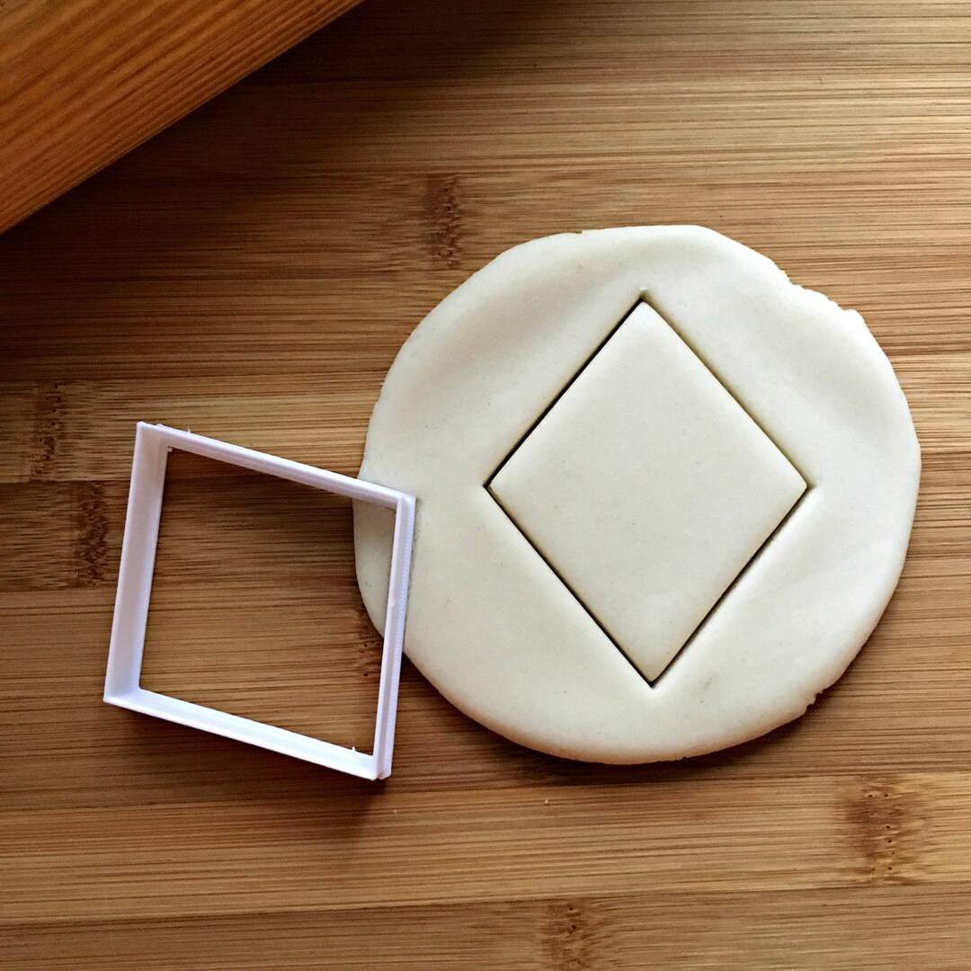 Diamond Cookie Cutter/multi Size/dishwasher Safe Available - Etsy