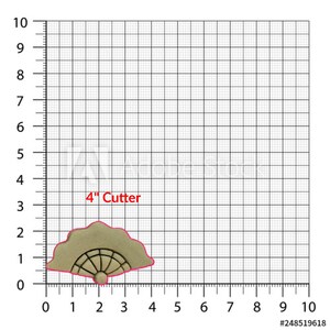 Folding Fan Cookie Cutter/multi-size - Etsy