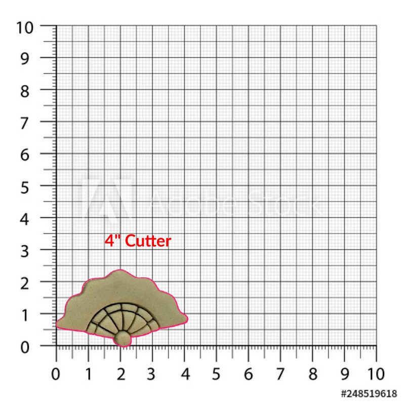 Folding Fan Cookie Cutter/multi-size - Etsy