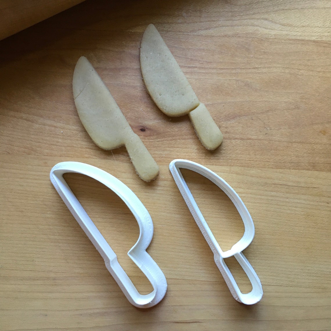 Set of 2 Charcuterie Knife Cookie Cutters/Multi-Size | Etsy