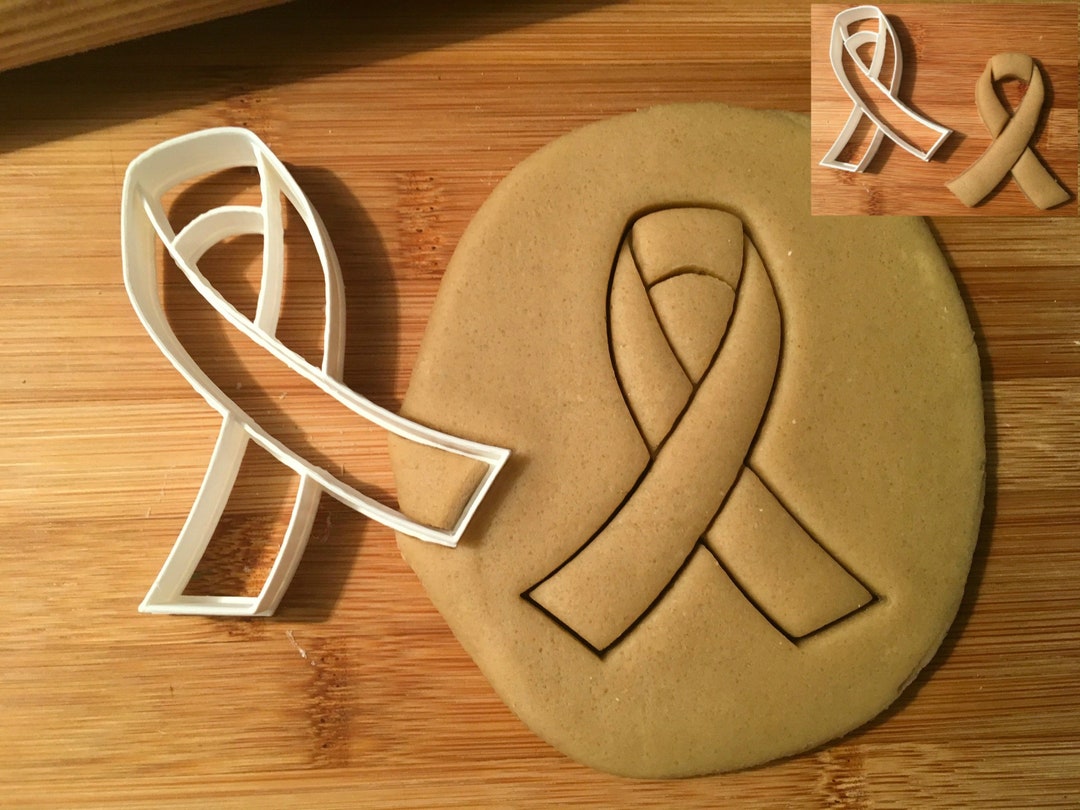 Awareness Ribbon Cookie Cutter/creates a Cut Out/multi-size - Etsy